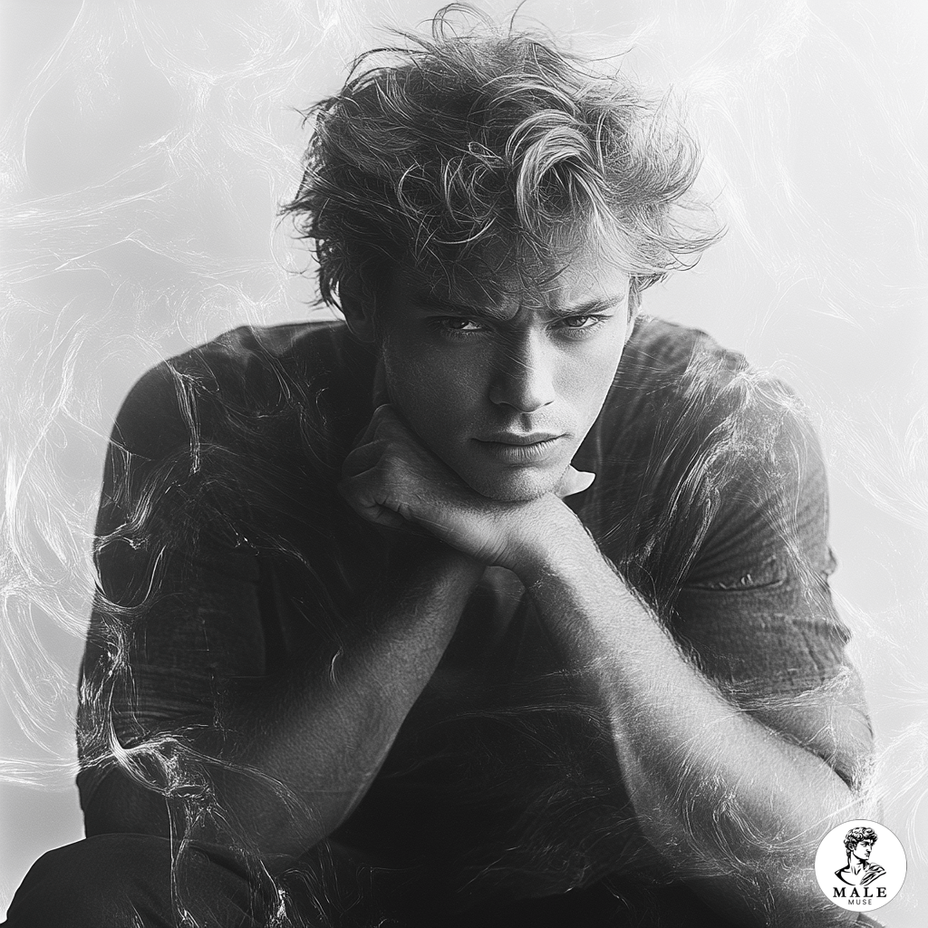 Double Exposure - Male Muse