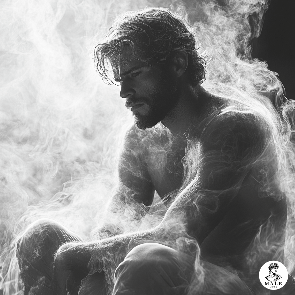 Double Exposure - Male Muse